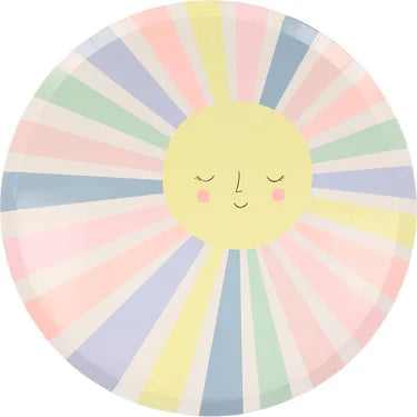 Meri Meri Rainbow Sun Dinner Plates – Belle Âme